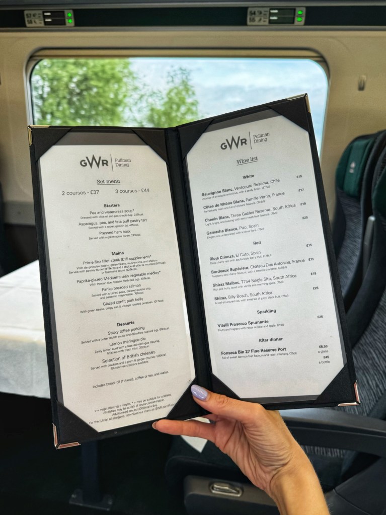 Eats & Explores: GWR Pullman Dining – Lizzie.Eats.Explores
